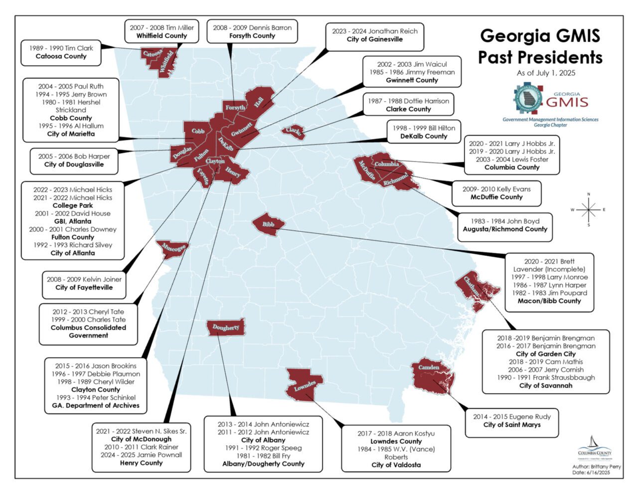 Past Leadership | Georgia GMIS